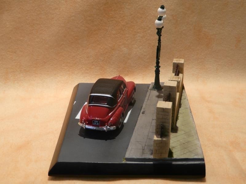 Route de ville avec murets et lampadaire - Dioramas civils au 1/43ième ...